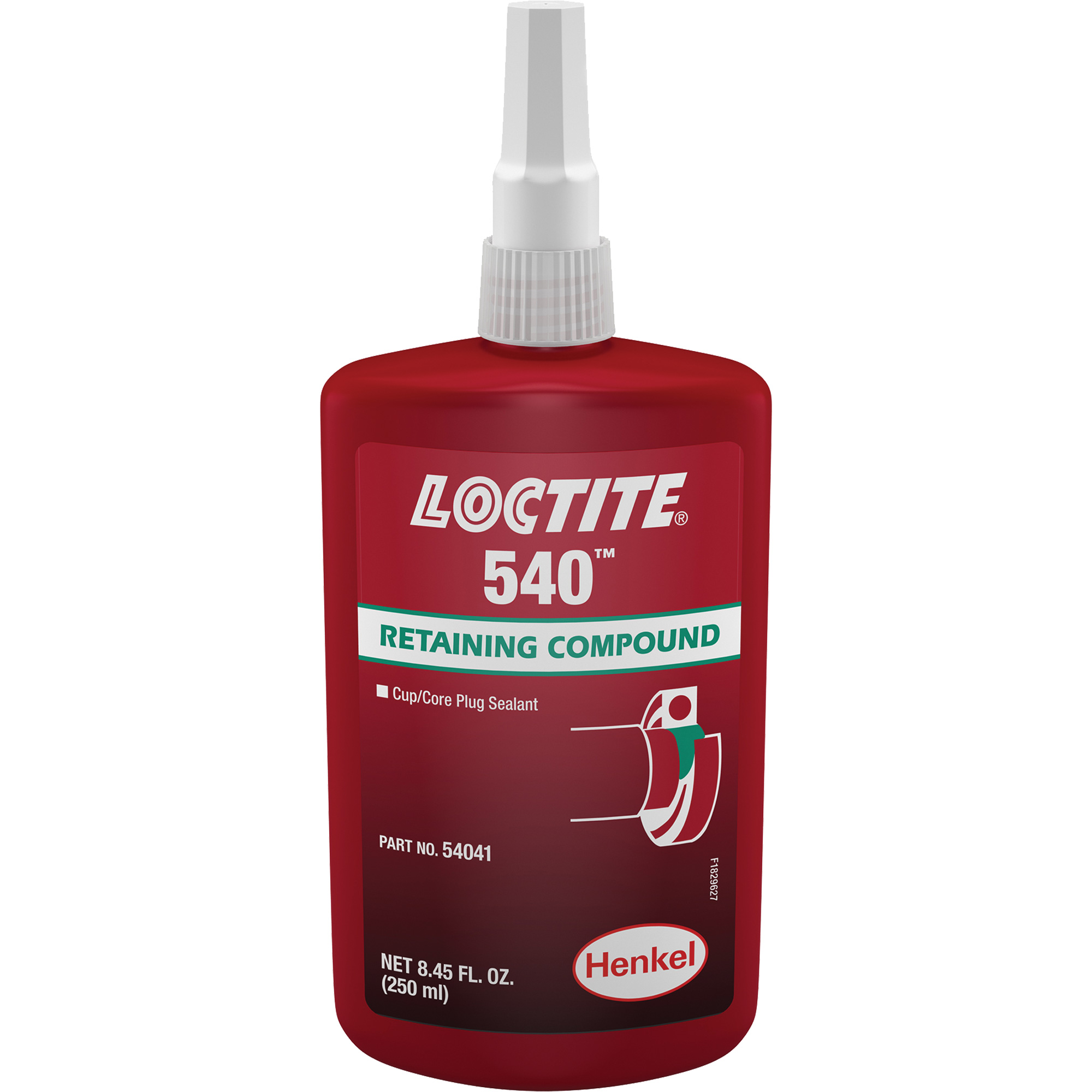 Loctite Loctite® 540 Retaining Compound, 250 ml, Bottle, Blue AF307 ...