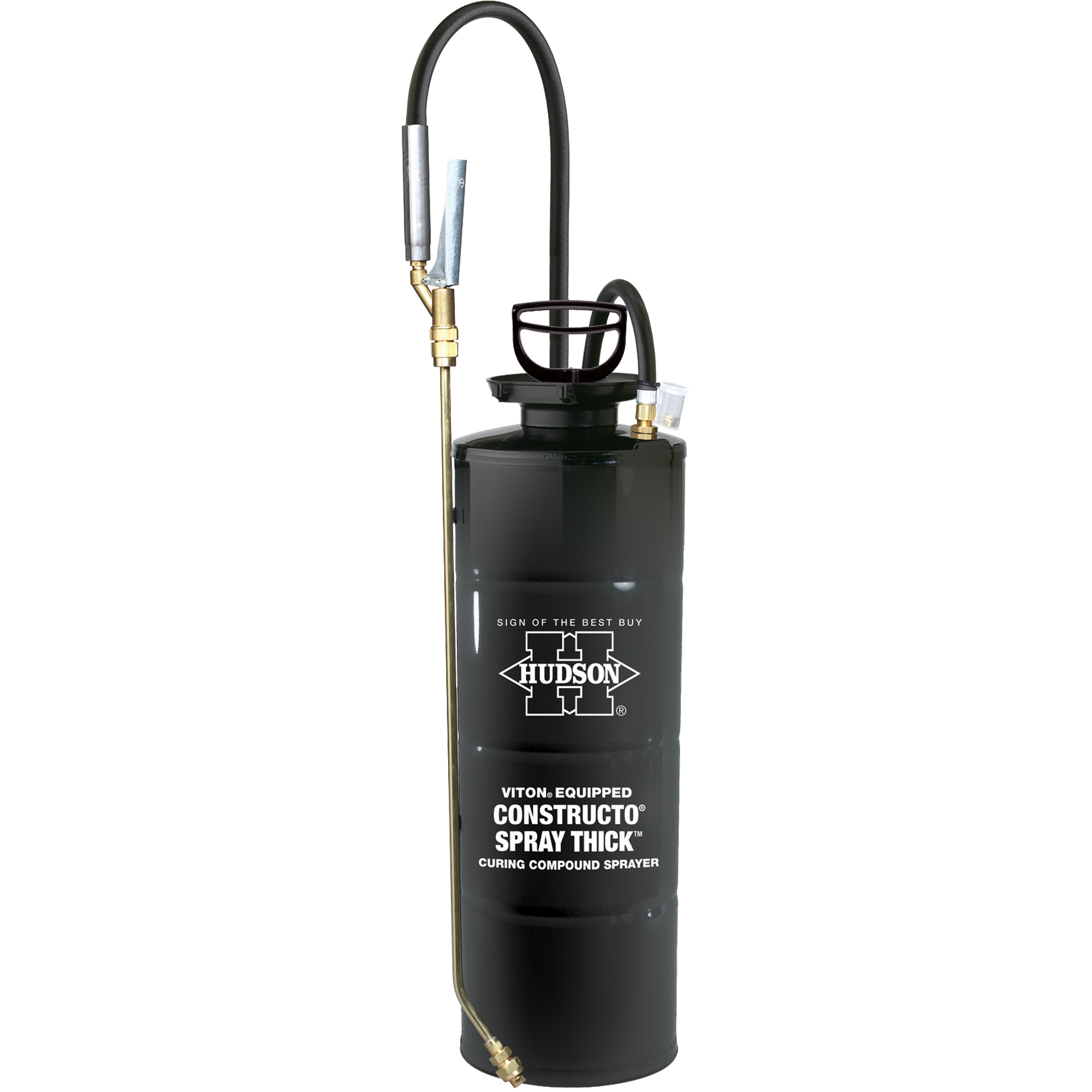 Hudson Curing Compound Sprayer, 0 - 3.5 gal., Steel, 24" Wand | Rideout ...