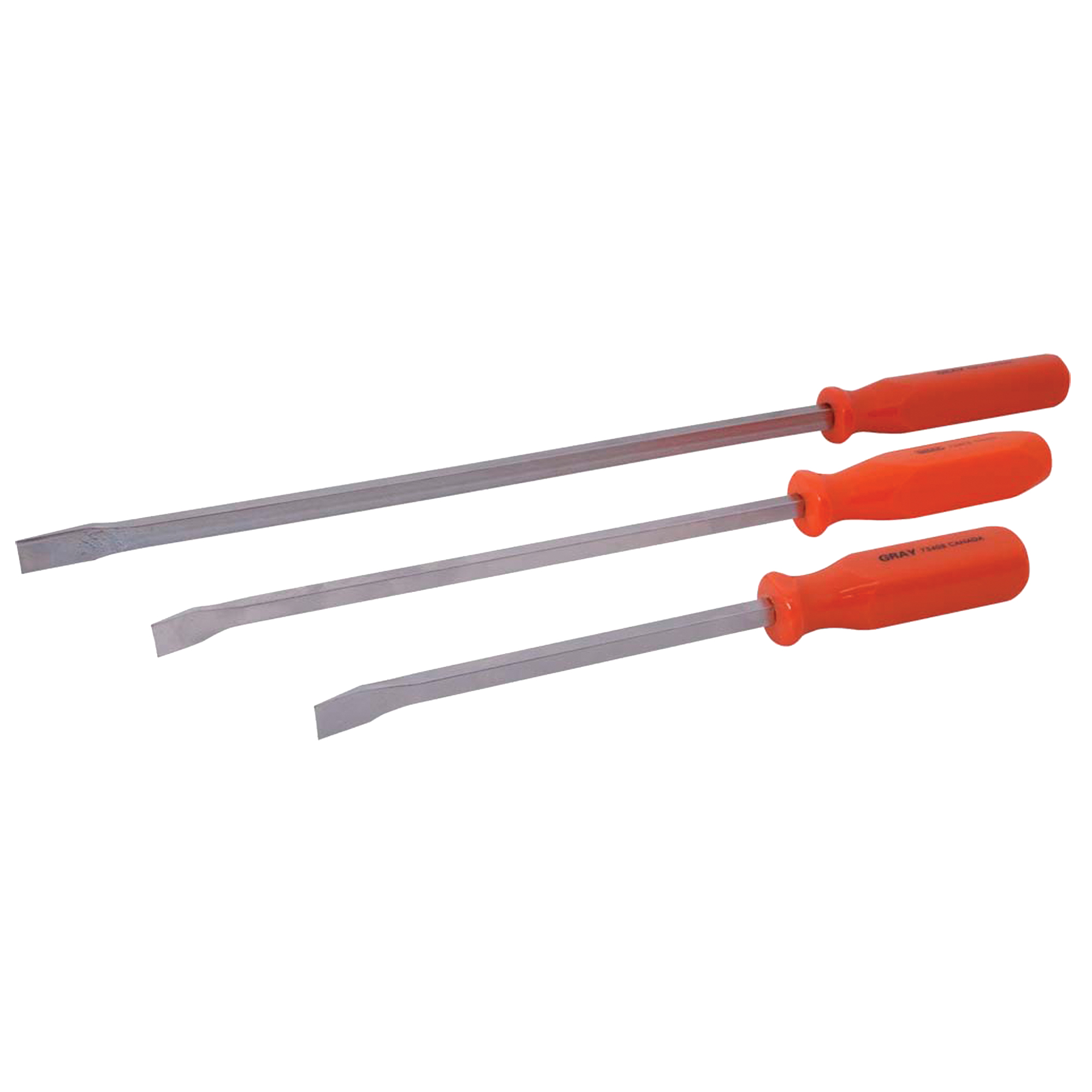 Gray Tools Pry Bar Set, 3 Pcs. | Rideout Tool & Machine Inc.